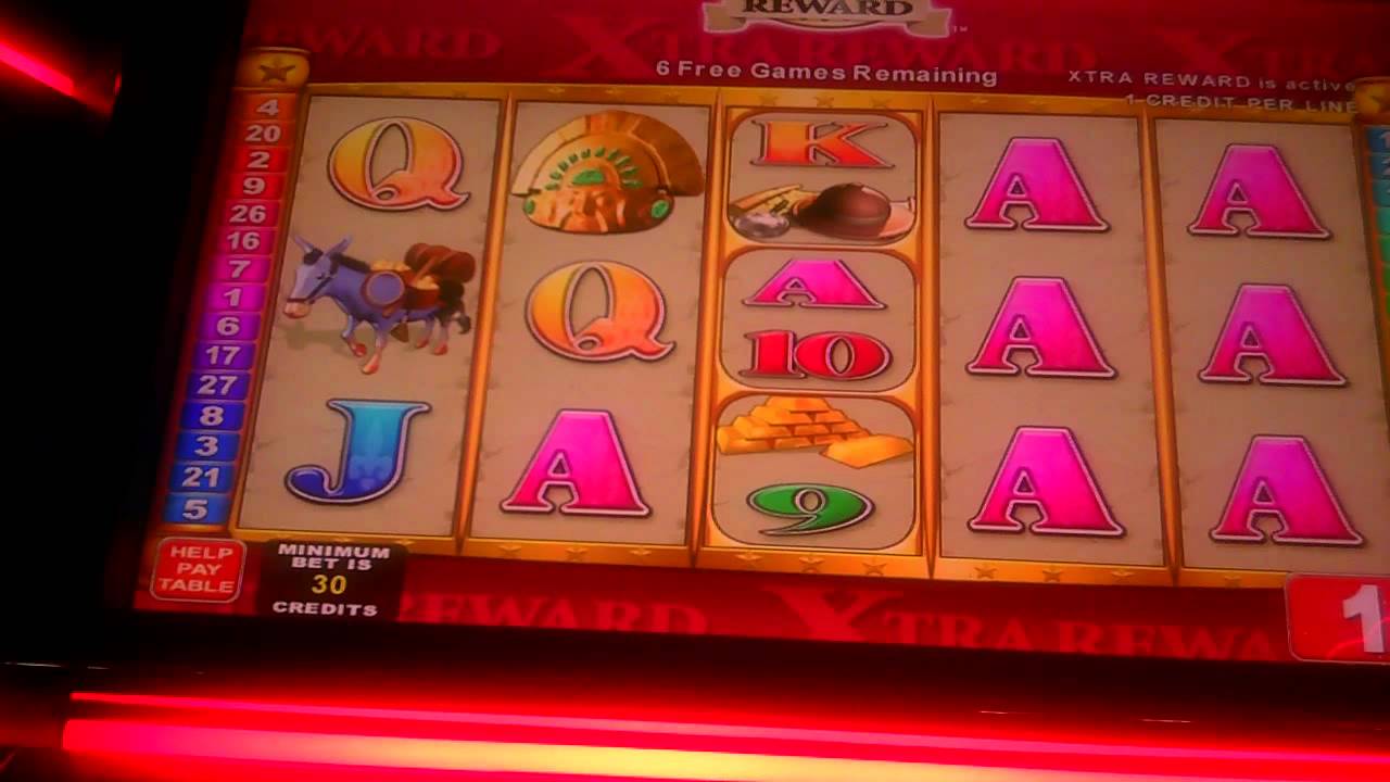 Xtra Reward Slot 480 games plus 40 on retrigger 45c bet 500x - YouTube
