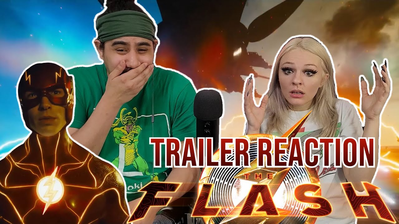 The Flash - Official Trailer Reaction - YouTube