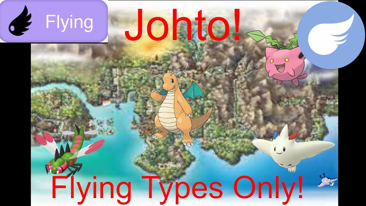 Can you Beat Pokemon Heartgold only Using Flying type Pokemon - YouTube