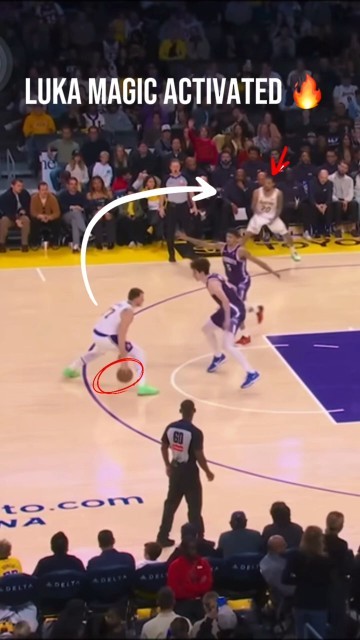 Luka Magic showing Kings what magic pass is #lukadoncic #nba #shorts ...