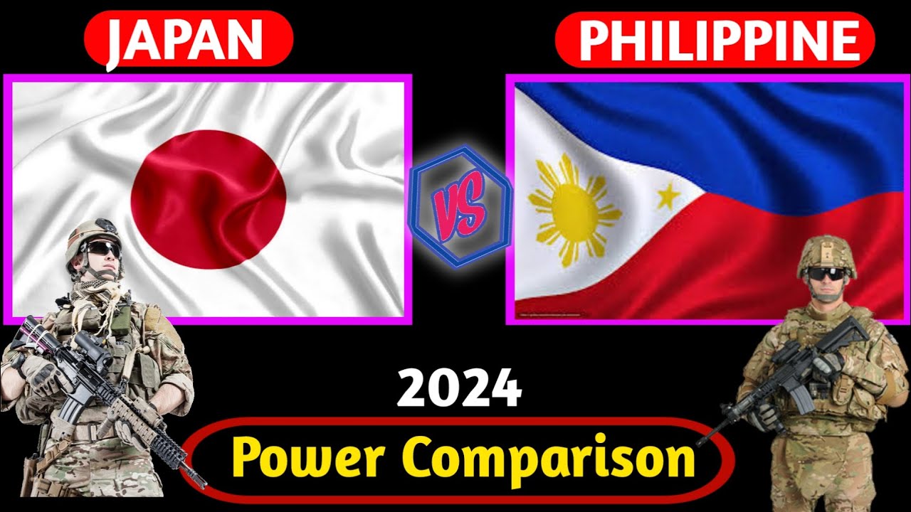 Japan vs Philippines military power comparison 2024 | Philippines vs ...
