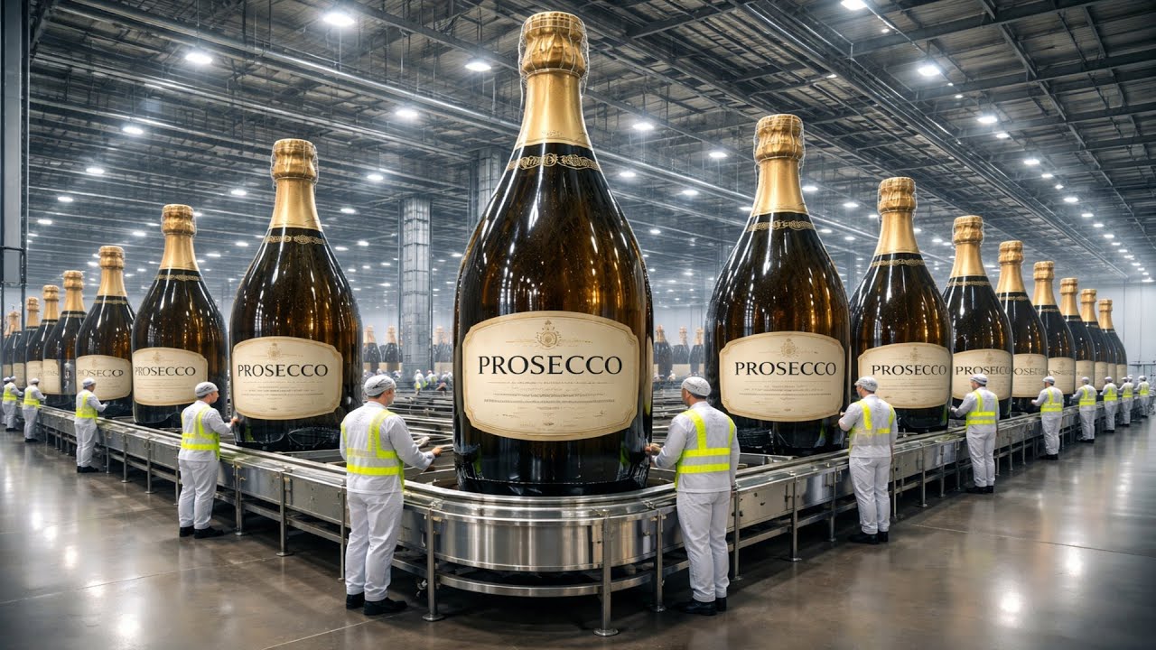 Watch How Prosecco Gets Made in a Modern Italian Factory - YouTube
