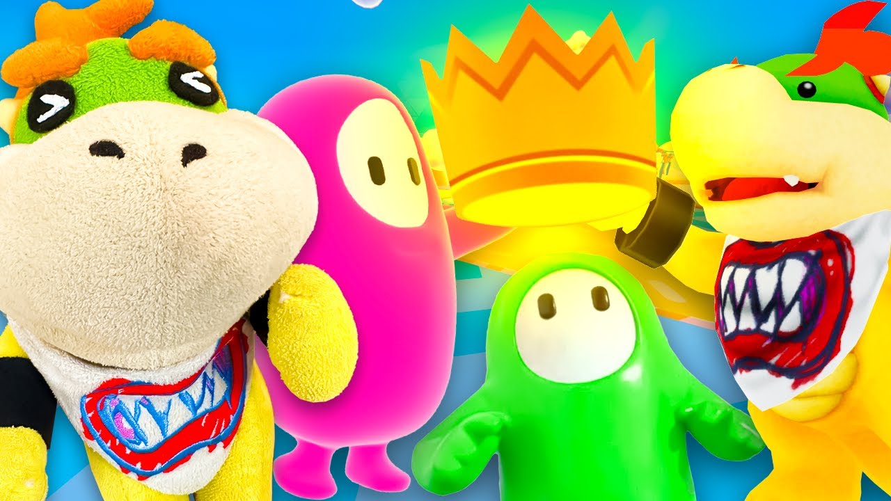 Bowser Jr Plays FALL GUYS - YouTube