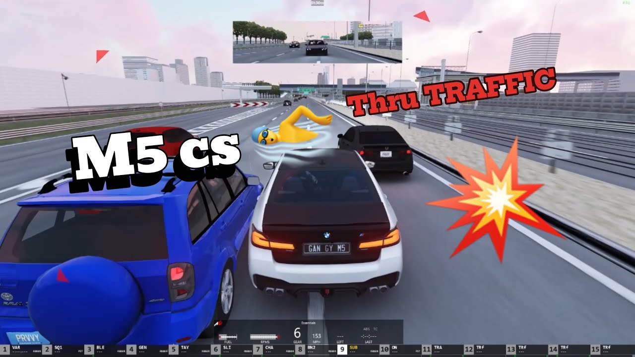 M5cs just keep swimming with burbles (Assetto corsa) - YouTube