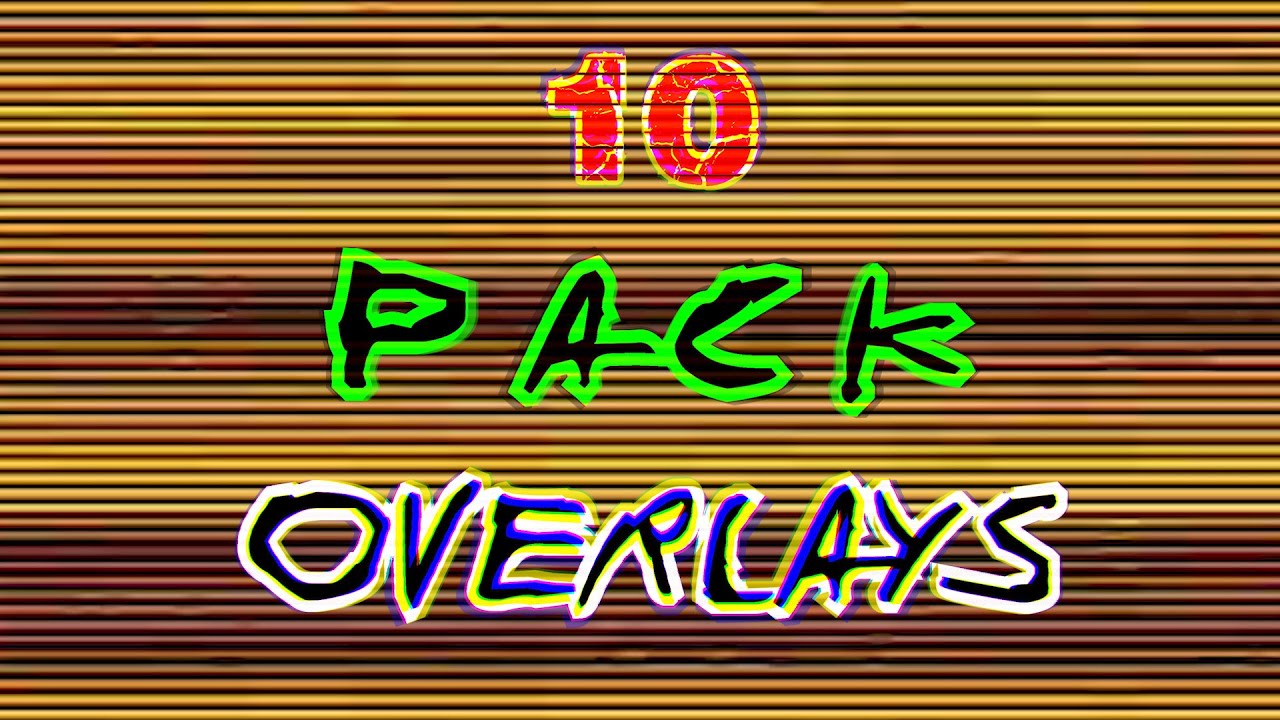 (NEW) 4K - OVERLAY PACK - YouTube