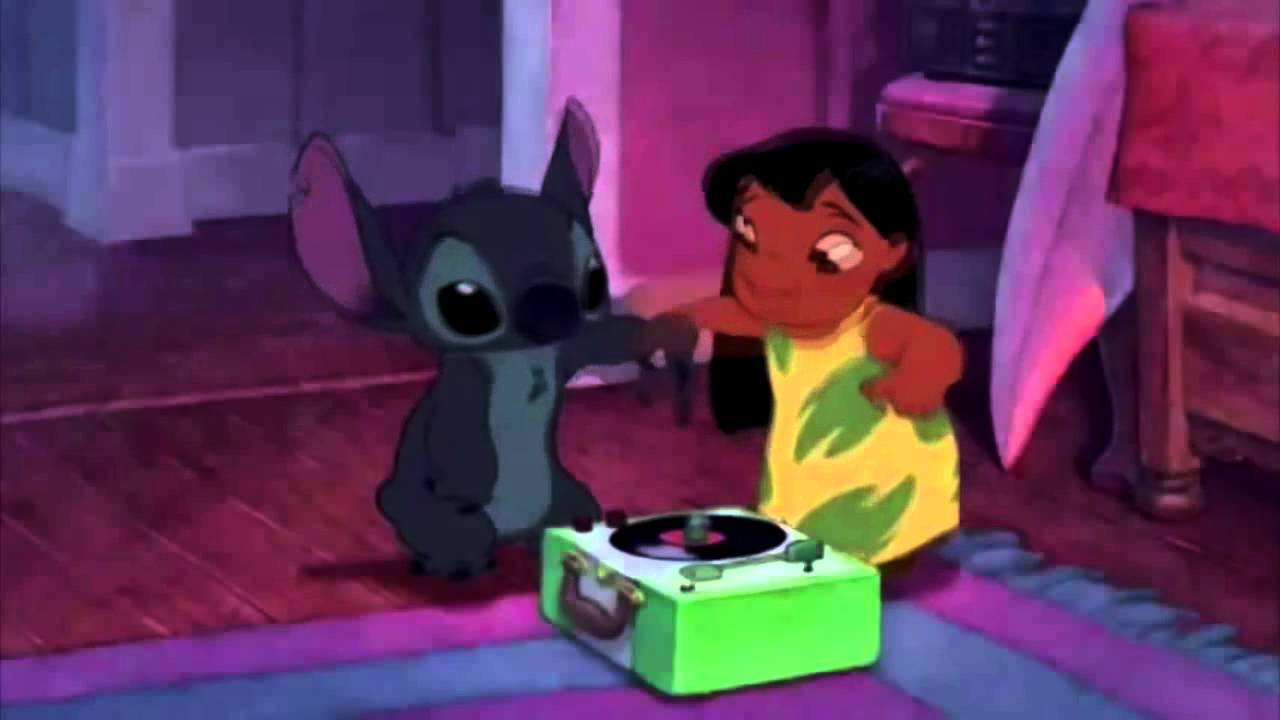 Lilo and Stitch Record Player Scene - YouTube