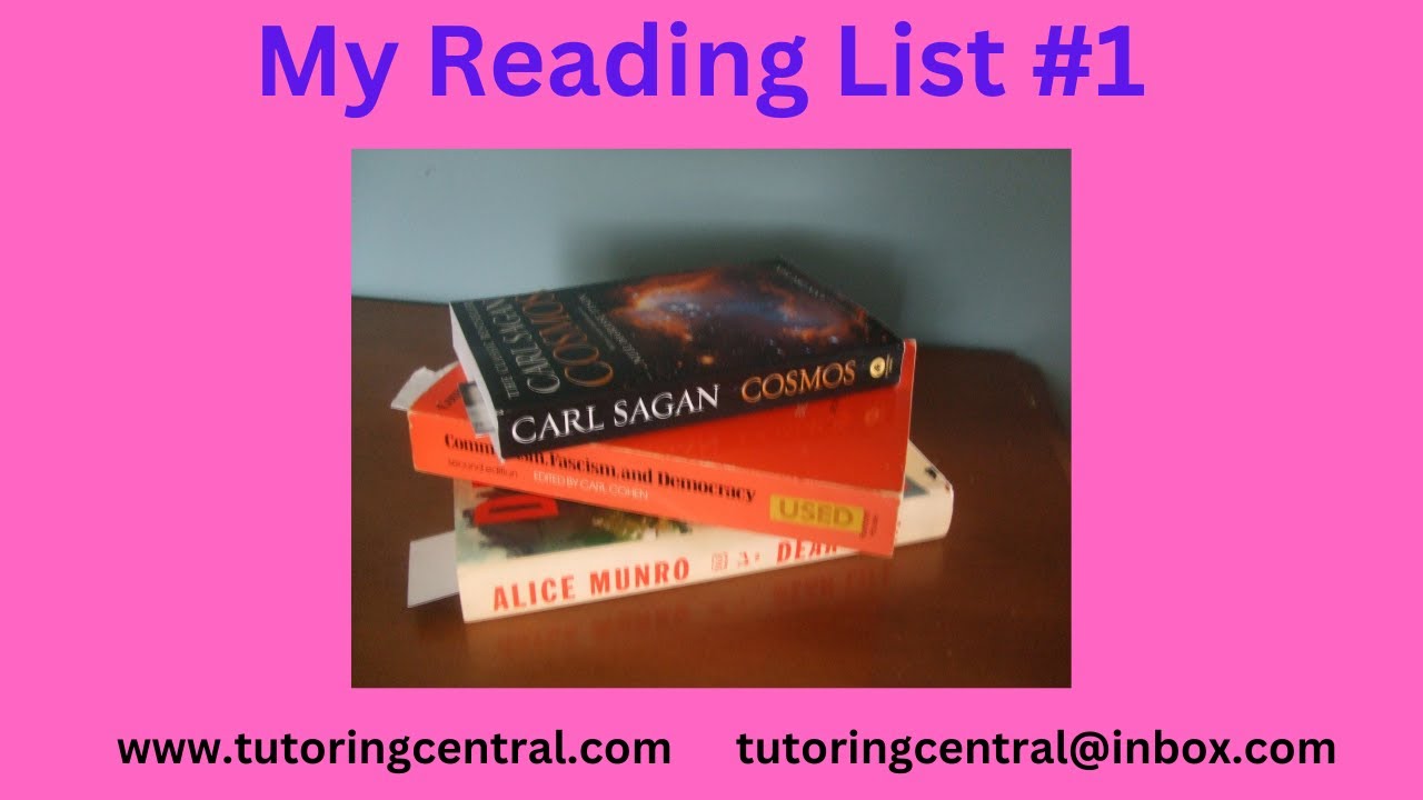 My Reading List #1 - YouTube