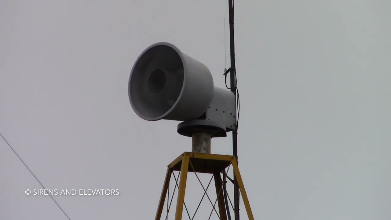 ACA P-15 Siren Test, Zion, IL - 6/7/22 - YouTube