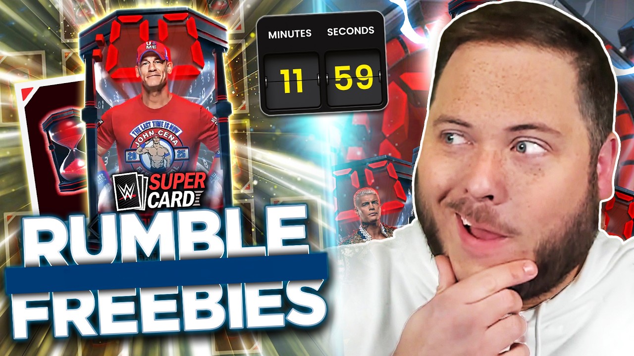 How I Got 15 FREE Royal Rumble 25 Cards in 12 Minutes! | WWE SuperCard ...