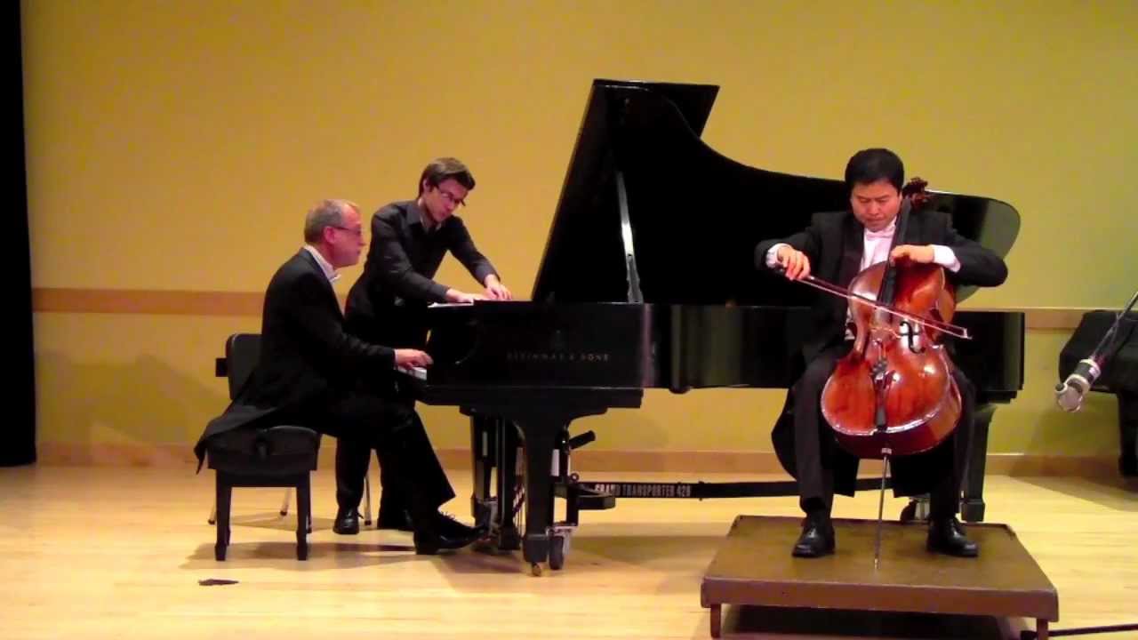 ELFENTANZ, by David Popper Adam Liu-cello, David Allen Wehr-piano - YouTube
