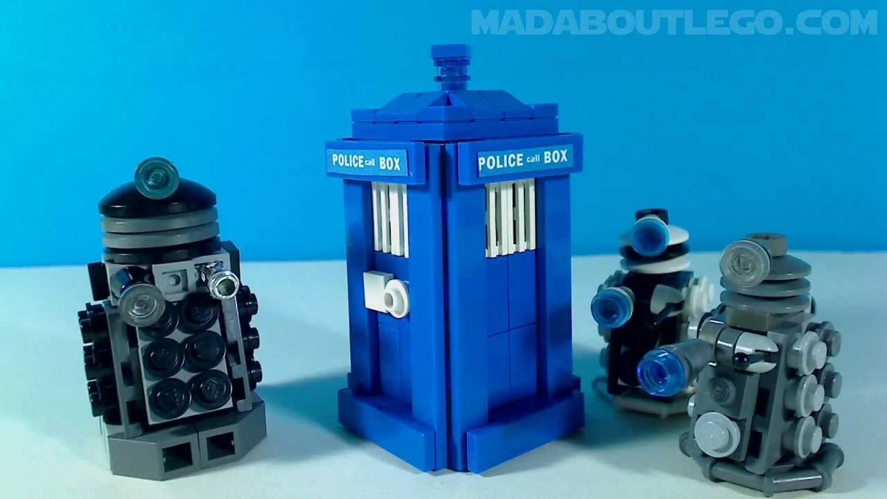 LEGO DR WHO TARDIS - YouTube