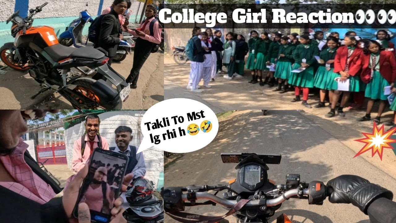 Crazy Girls Reaction👀🥰On my GoPro@crazysohan_3765 #vlog #newvlog - YouTube