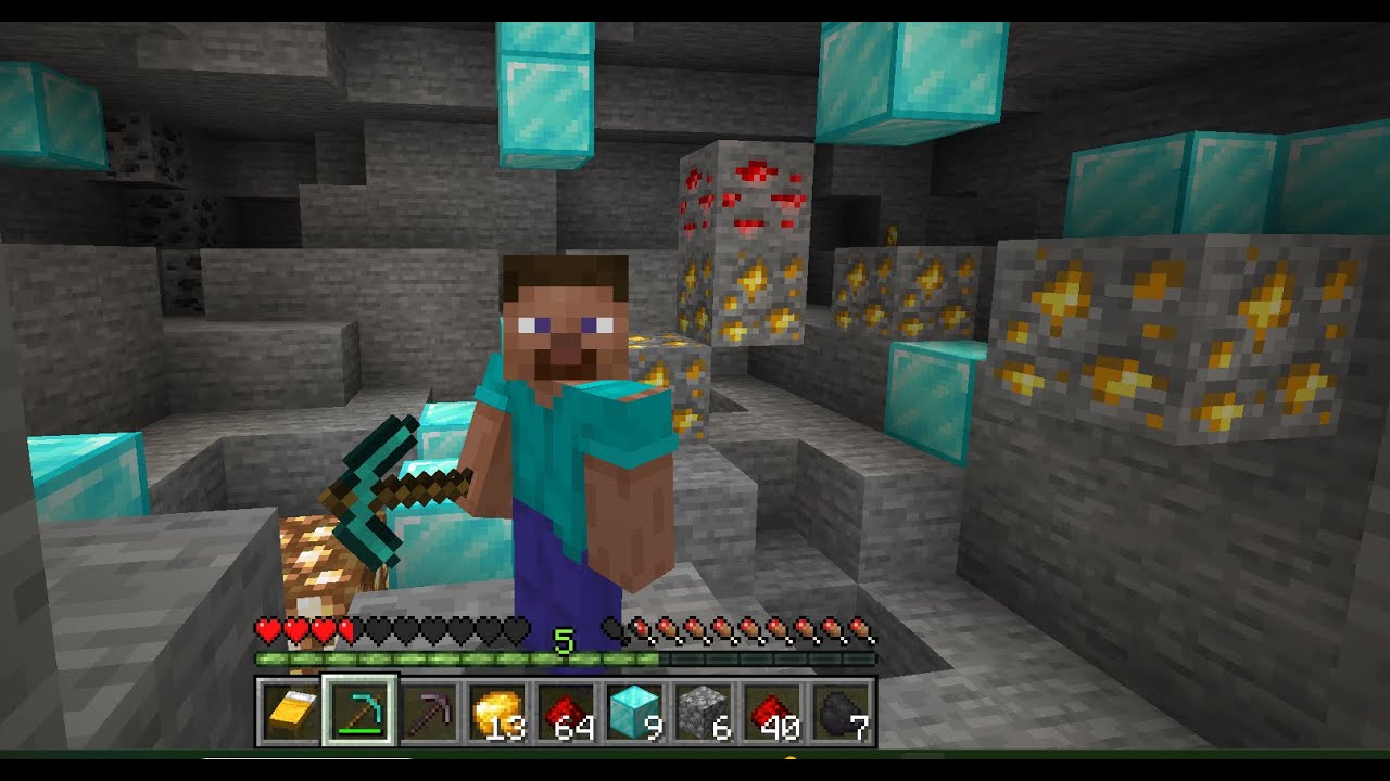 I, found a way to 'HOLLOW EARTH " in minecraft - YouTube