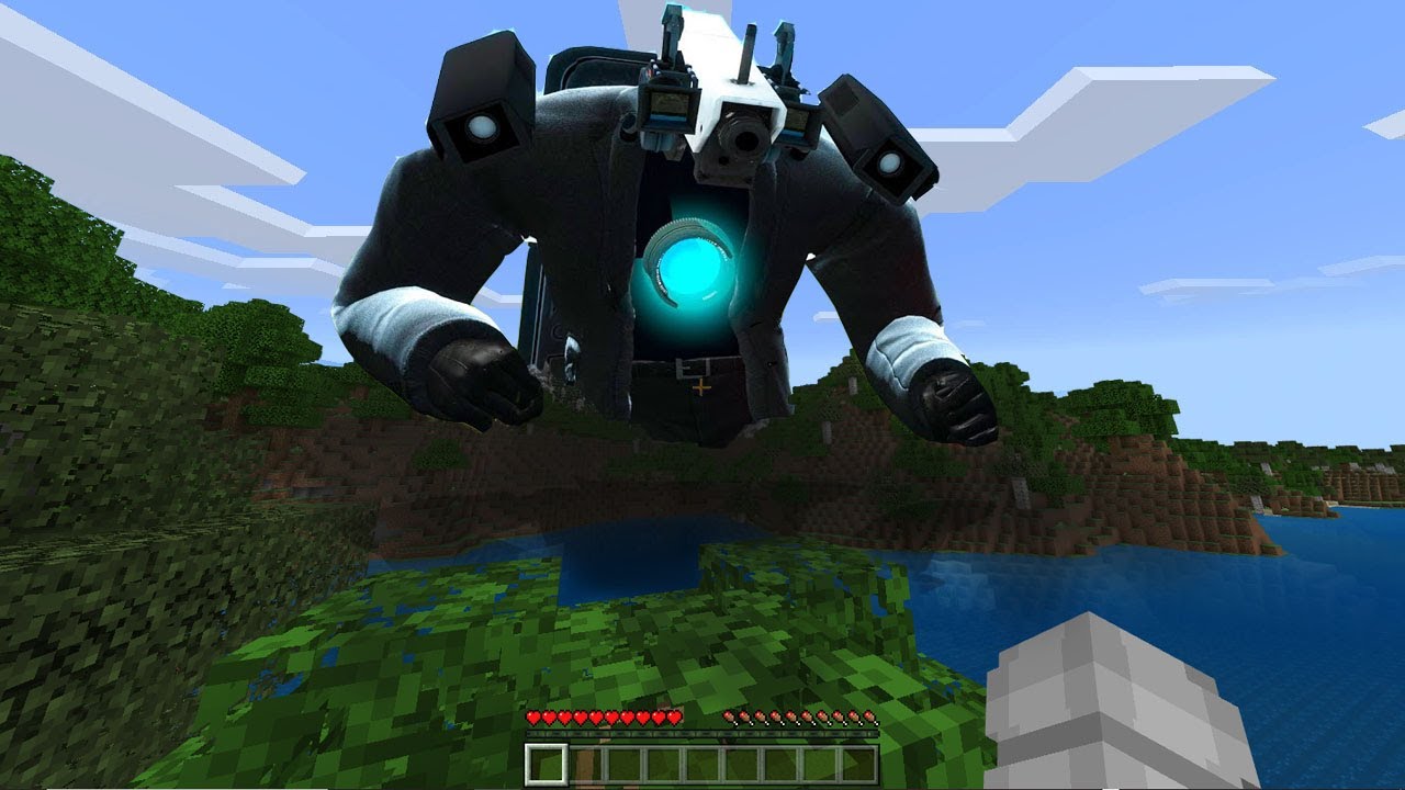 I Found Titan Cameraman in Minecraft Pocket Edition... - YouTube