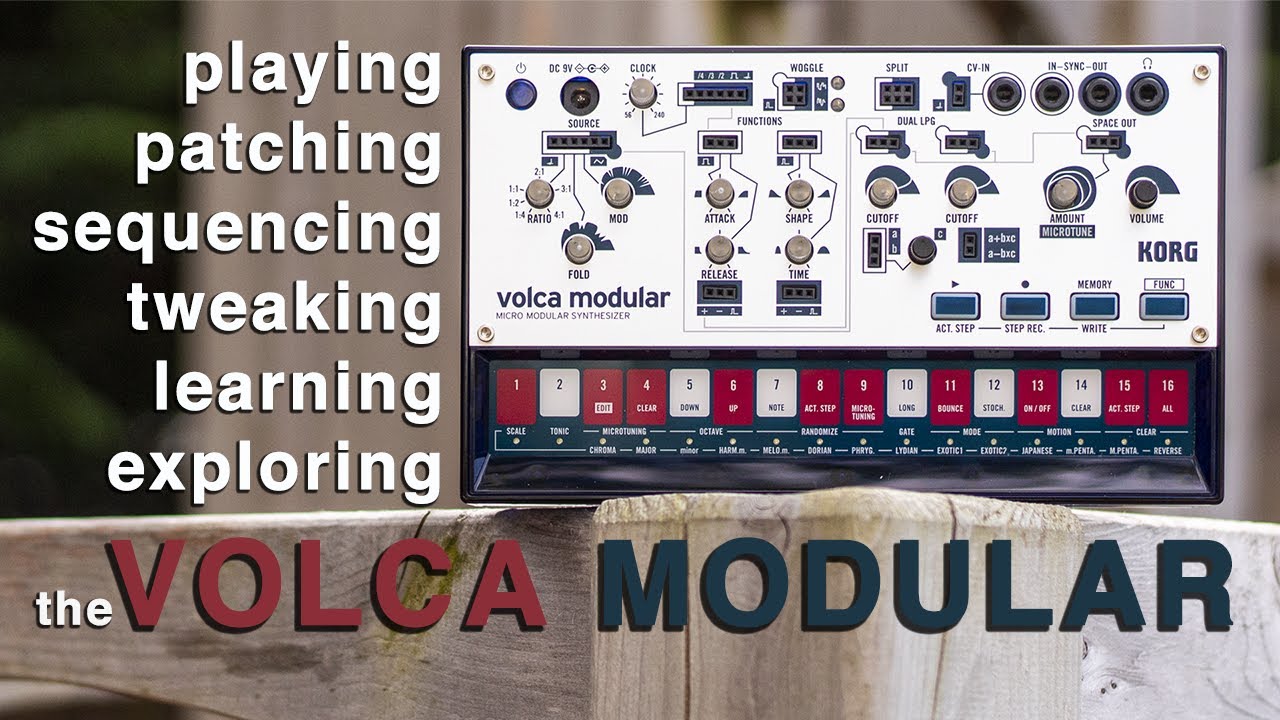 HALP HOW DO I MODULAR // Exploring the Volca Modular - YouTube