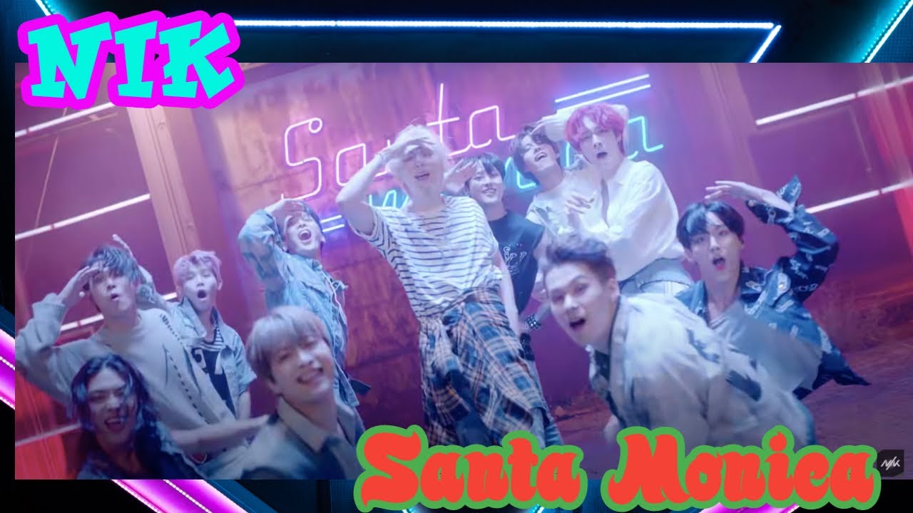 FIRST TIME NIK(니크)｜"Santa Monica" Official M/V REACTION!!! - YouTube