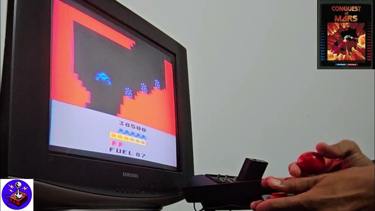 Conquest of Mars (Atari 2600) - 191,060 - NTSC - 1-BB - YouTube