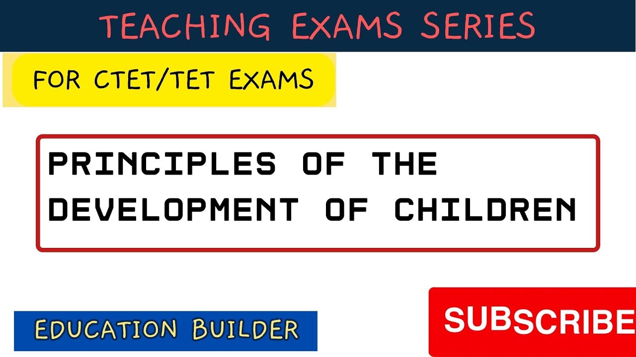 Principles of the development of children | Child's development ...