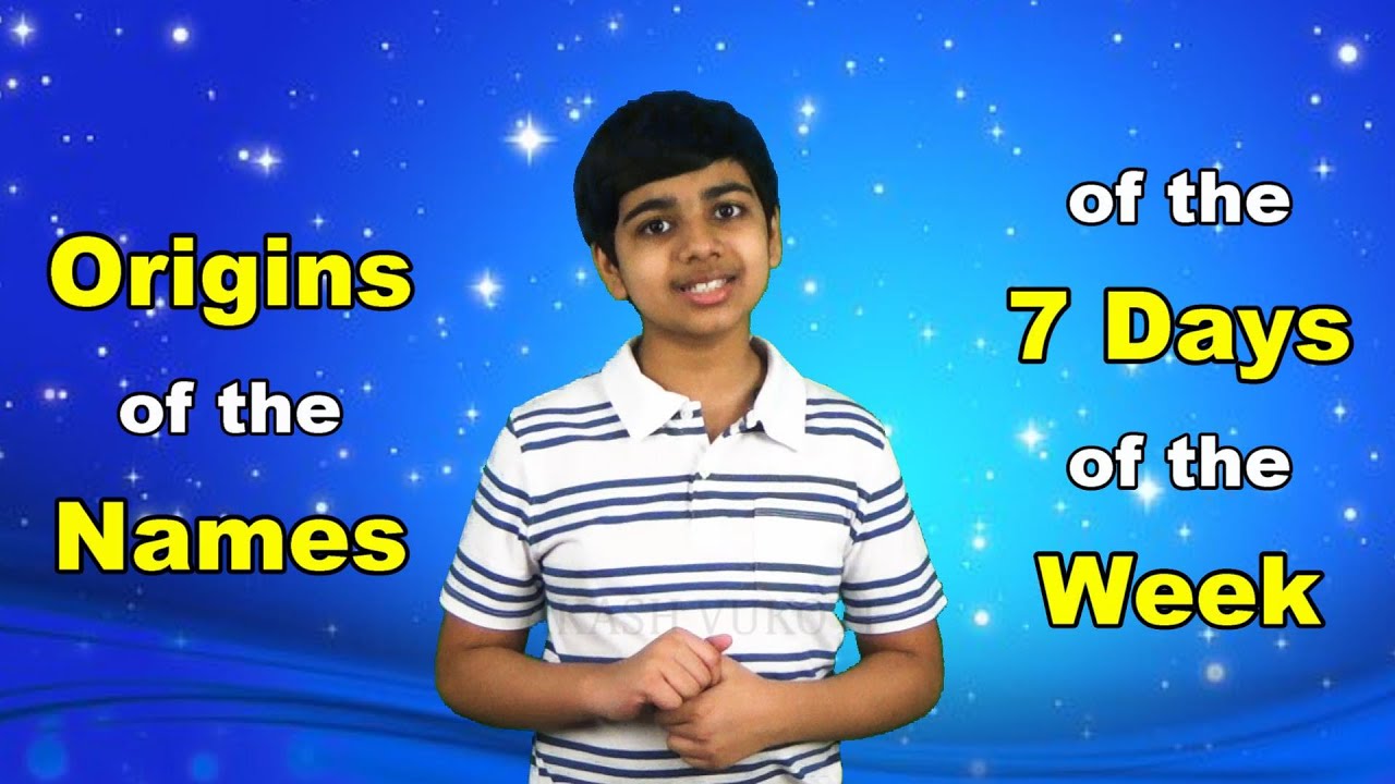 Where do the Names of the Weekdays come from? - YouTube