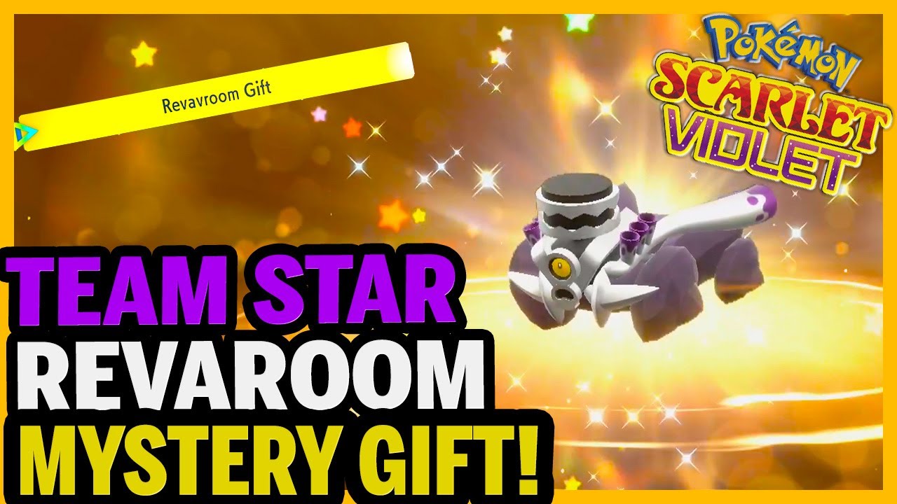 Get Your Team Star Revaroom Mystery Gift NOW in Pokemon Scarlet and ...