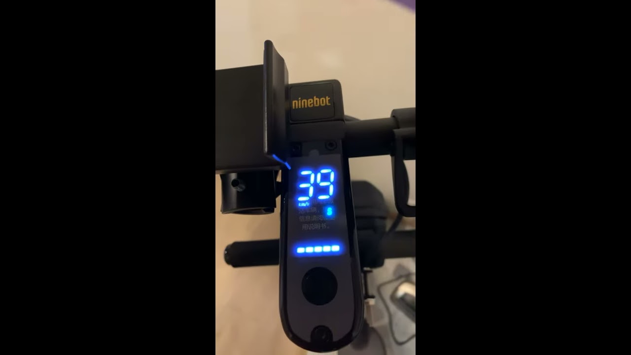 Ninebot MAX G30P upgrade - 39 km/h with stock battery #shorts - YouTube