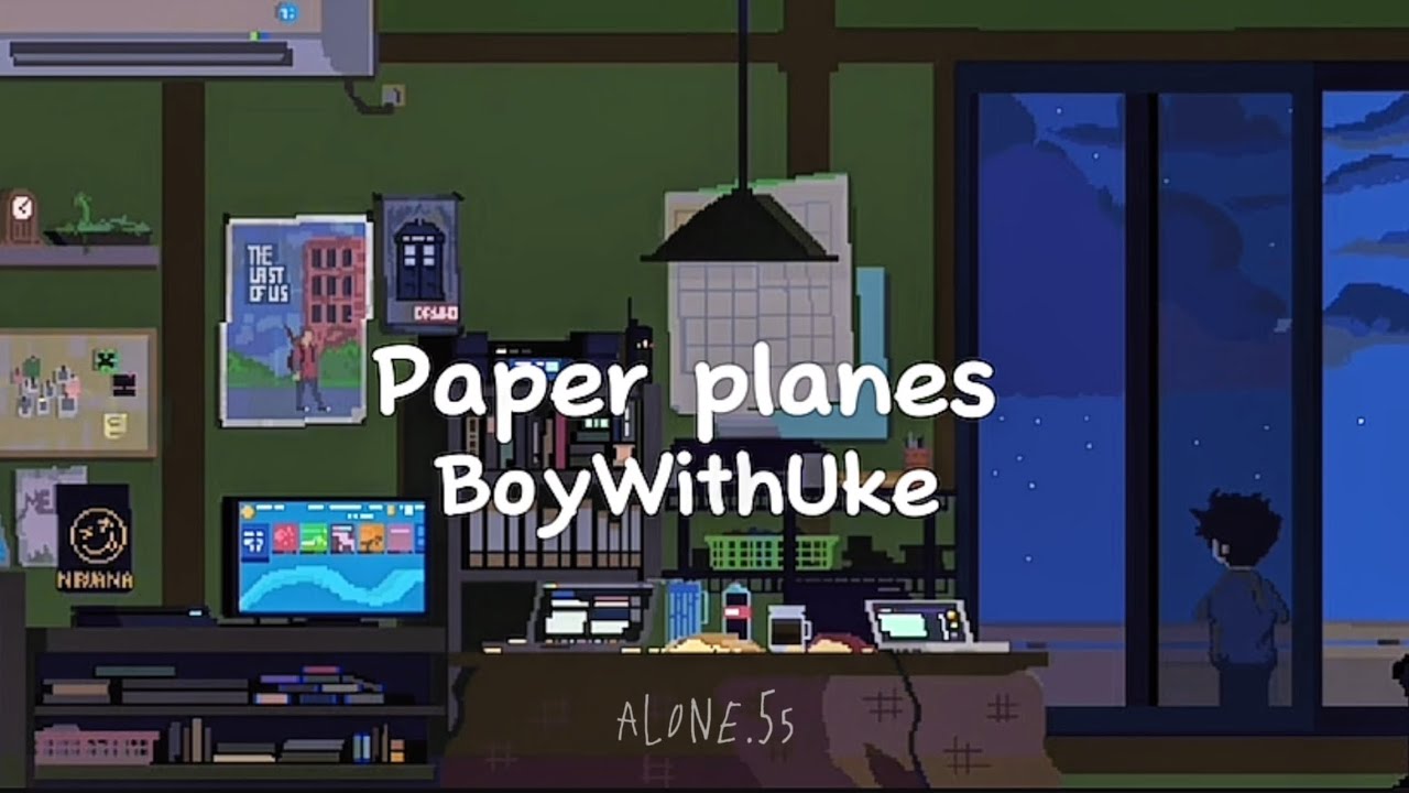 Paper Planes- BoyWithUke (lyrics) مترجمة للعربية - YouTube
