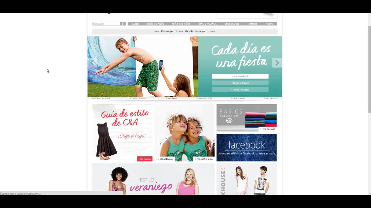 Como usar un codigo descuento C&A - YouTube