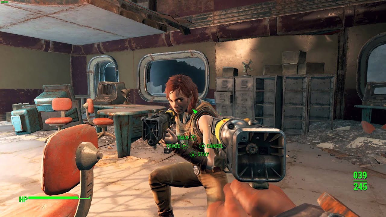 Fallout 4 Gameplay footage: Clearing out a gunner hive - YouTube