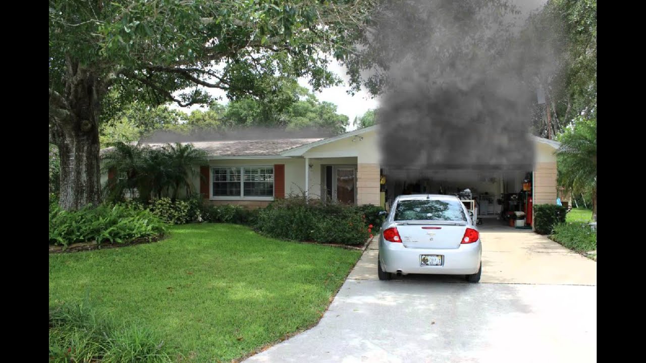 1-Story Single-Family Residential Fire Simulation - YouTube