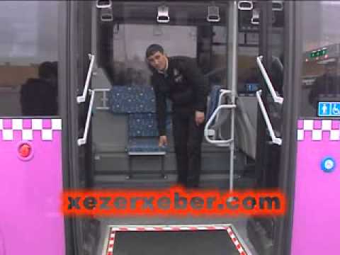 Bakıya yeni avtobuslar gətirildi