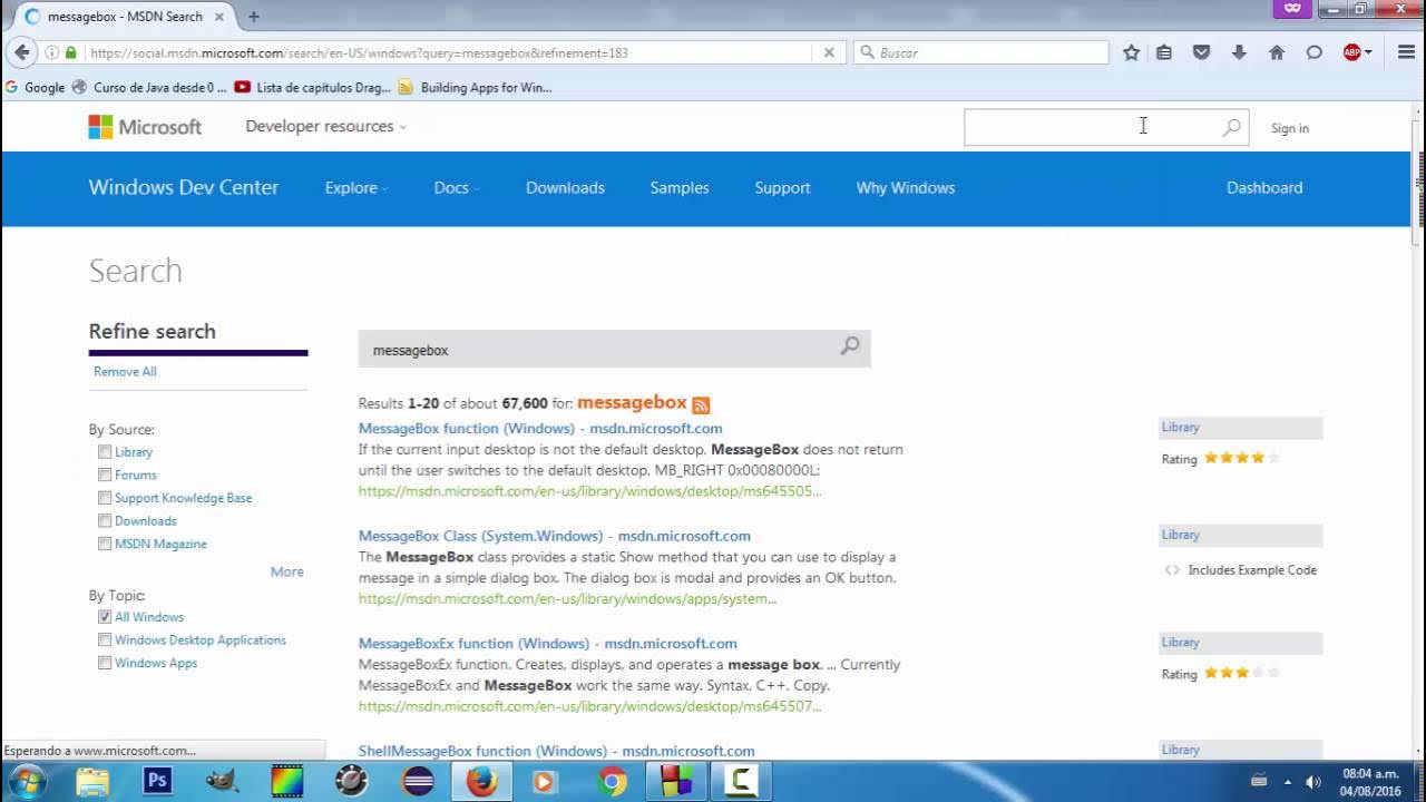 Introducción a WINAPI, clase 1: Introducción - YouTube