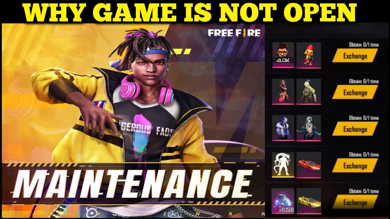 Maintenance Free Fire | 08 June Update Full Details | Free Fire ...