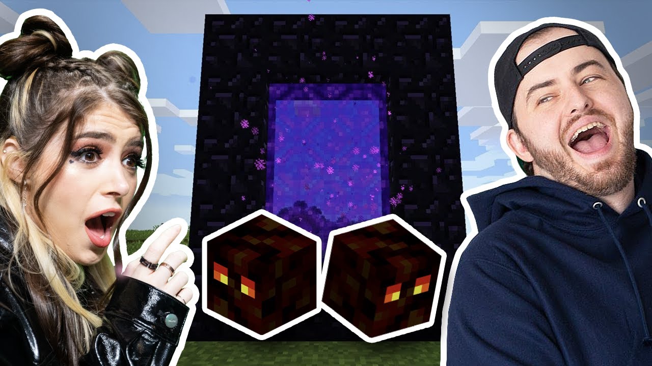 First Time In The Nether?! | Minecraft Dream Arena Part 2 ft. Sigils ...