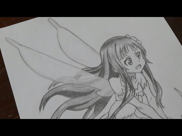 Sword Art Online Drawing Yui