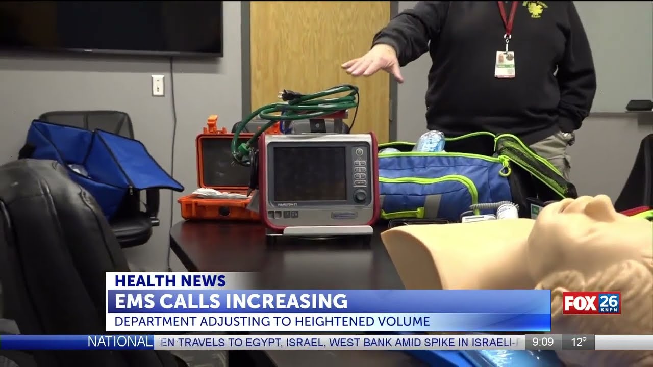 EMS crews adjusting to escalating service call numbers - YouTube