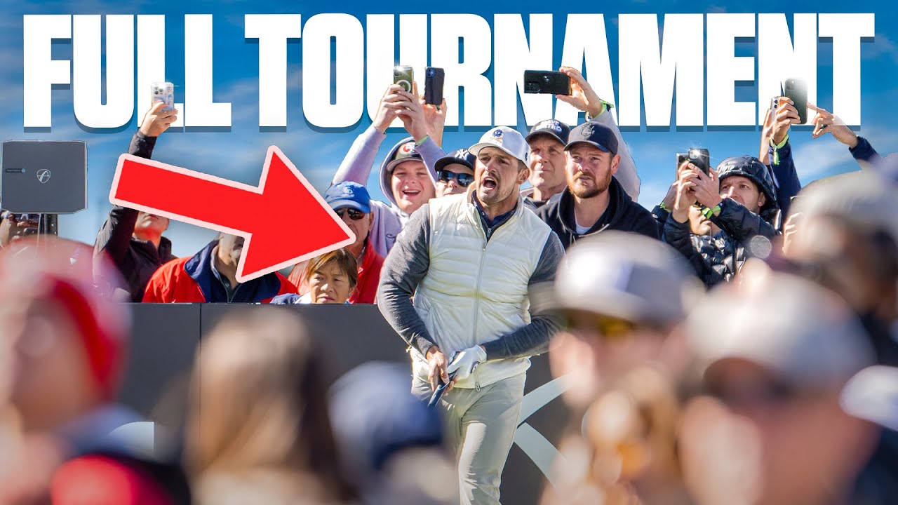 I Mic’d Up For An Entire Professional Golf Tournament (First Time Ever ...