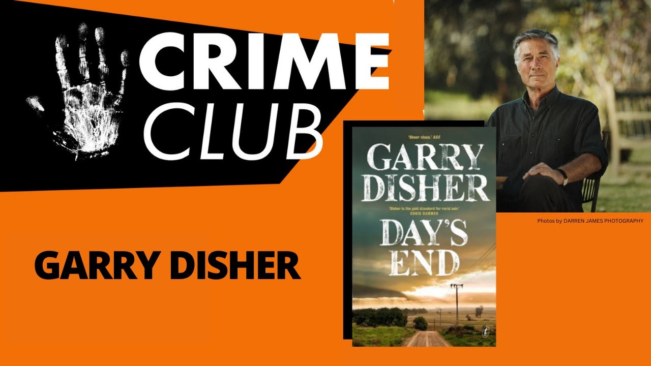 QBD Crime Club: Day's End by Garry Disher - YouTube