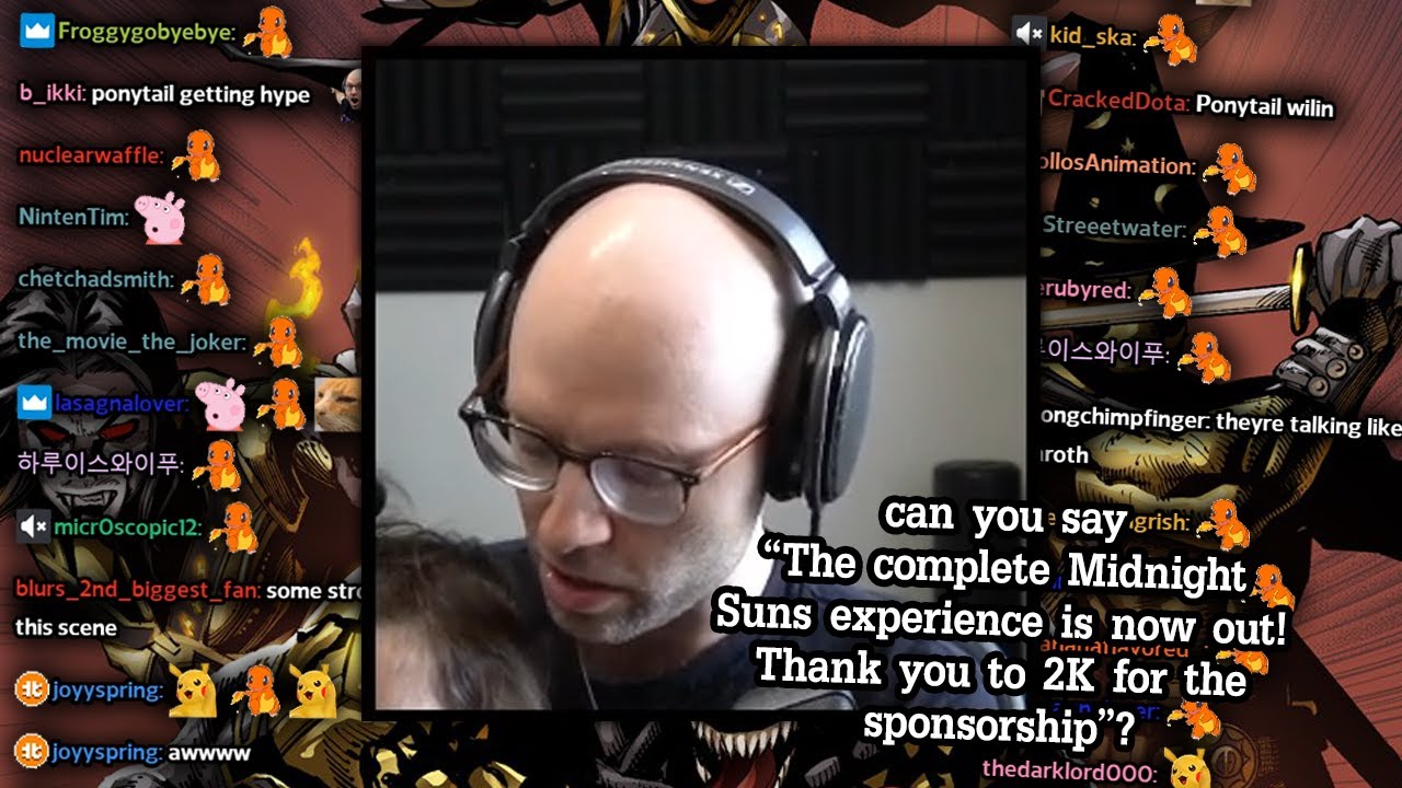 sellout BALD streamer gets daughter to do ad read (not for the faint of ...