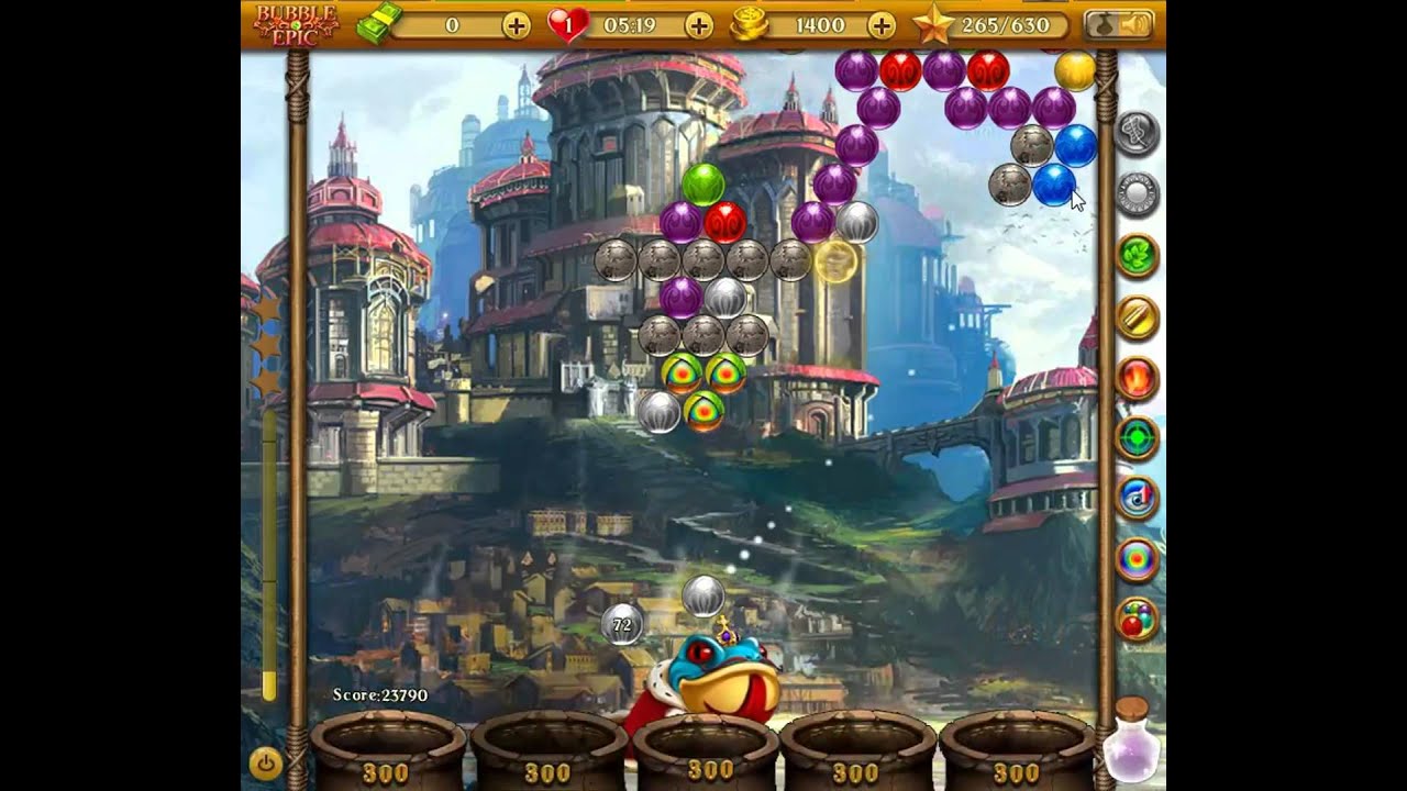Bubble Epic Level 144 - YouTube