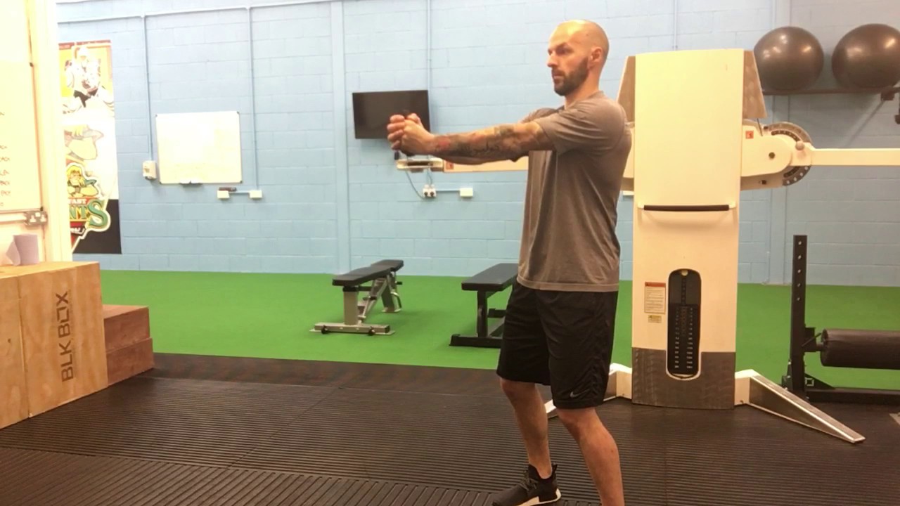 Standing Anti Rotation Hold - YouTube