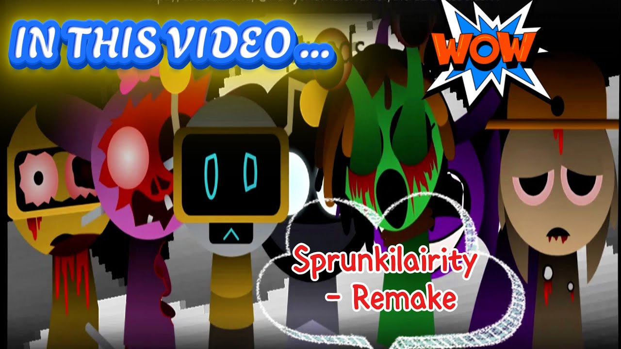 Sprunki - Incredibox | Sounds of characters in Sprunkilairity Remake ...