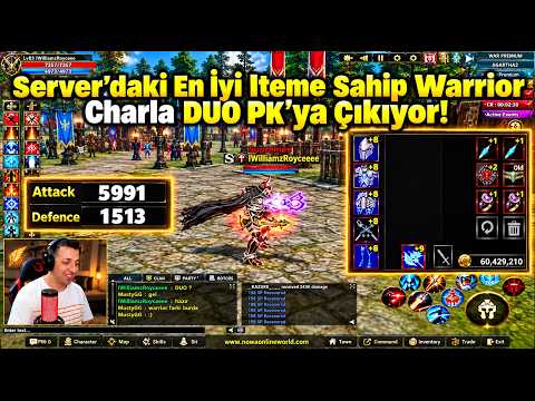 EnSexy - Server'daki En İyi İteme Sahip Warrior Charla DUO PK'ya Çıkıyor! | Nowa Online