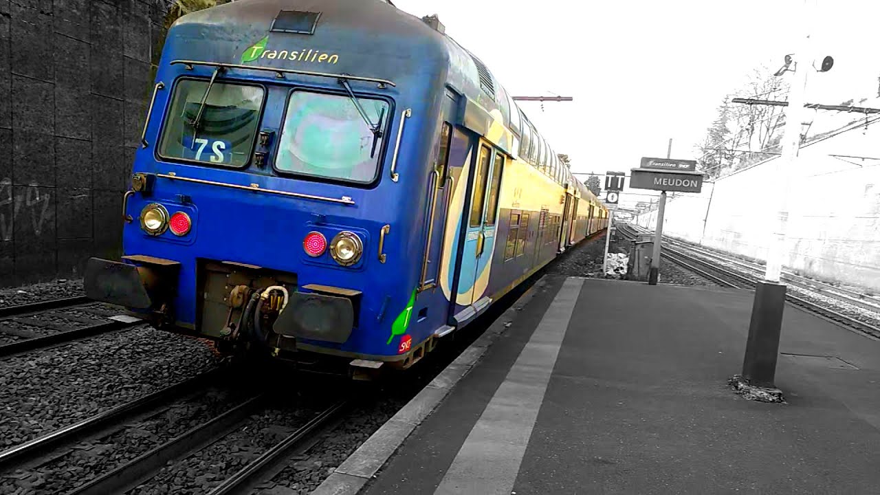 [Transilien N] Meudon - VB2N, Régio2N - YouTube