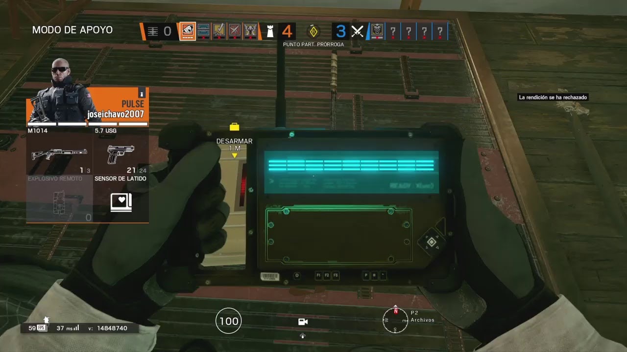 Jugando al R6 con mis compas - YouTube