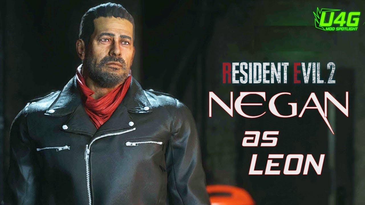 Resident Evil 2 Remake Negan Mod - YouTube