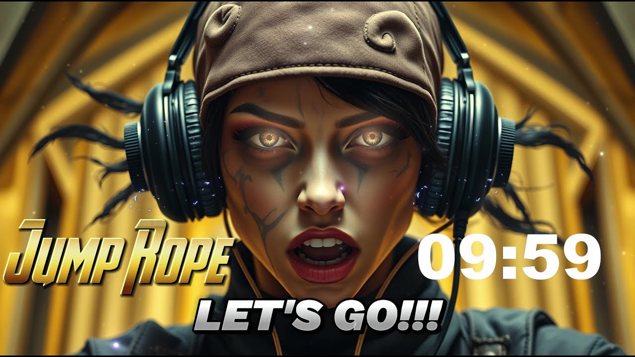 Jump Rope🔥Music Mix 2025 |💖PULSE-THUMP'N ROPE SLAPP'N👋TECHNO | 10 MIN⏱️WORKOUT (Session22) - YouTube