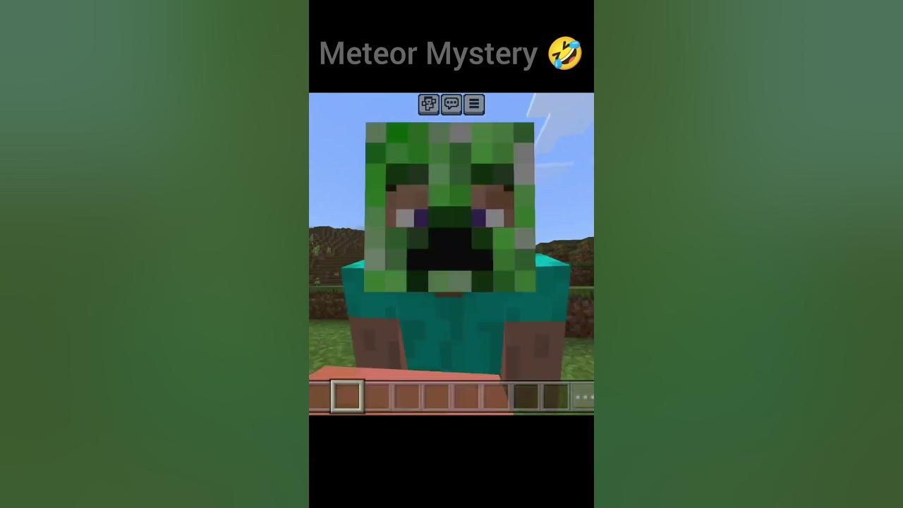 Meteor Mystery #minecraft #trending #viralshorts - YouTube