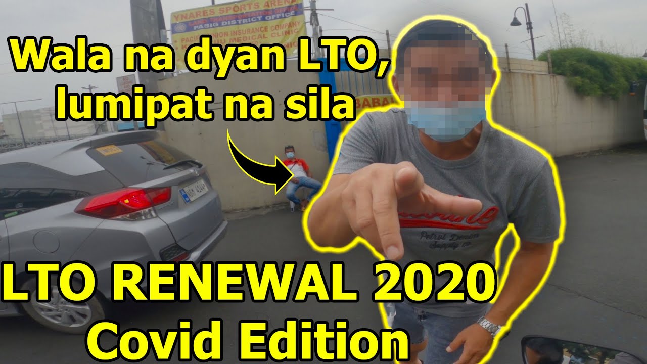 LTO Registration Renewal 2020 Covid Edition | Requirements and Process ...