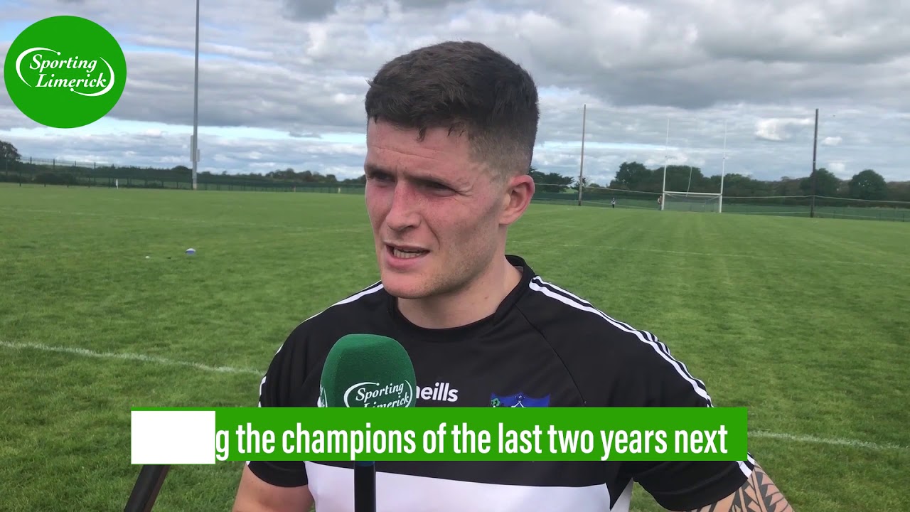 Iain Corbett talks about quarter final win over Ballysteen and facing ...