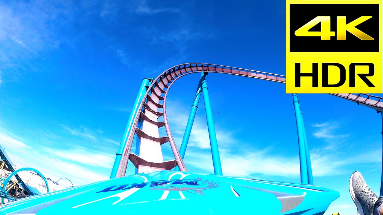 Various POV of Mako - Sea World Orlando (4K HDR) - YouTube